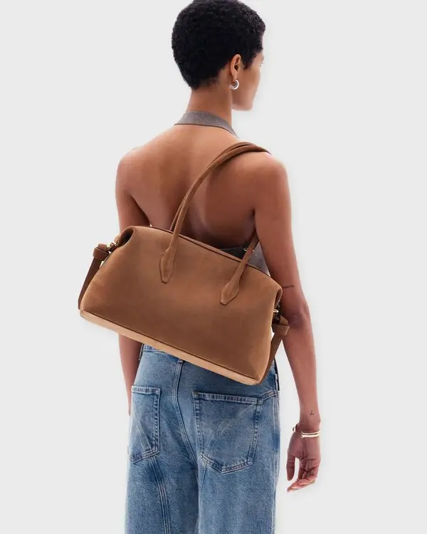 Yuzefi Brioche Duffle Bag - Cognac