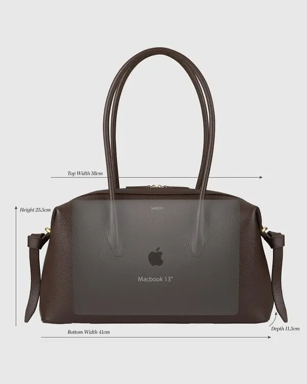 Yuzefi Brioche Duffle Bag - Cognac