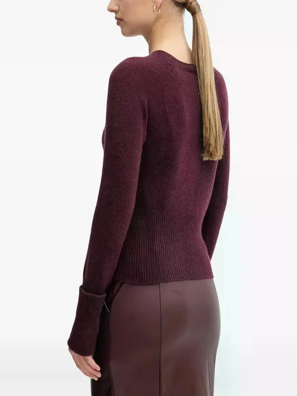 SANDRO FERRONE Ribbed Cuff Sweater