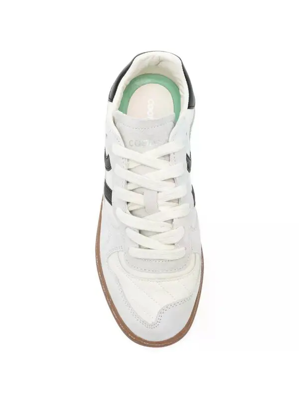 COOLWAY Goal Leather Sneakers - White