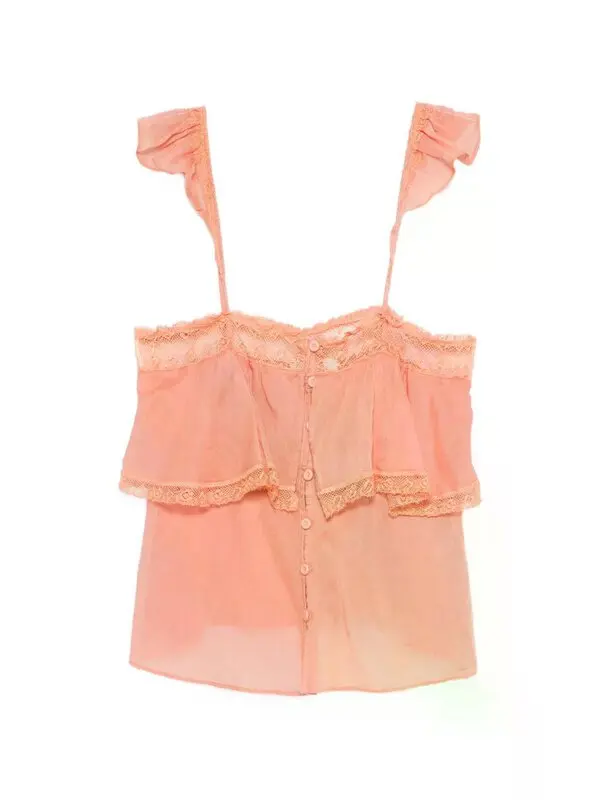 FORTE_FORTE Ruffled-detail Blouse