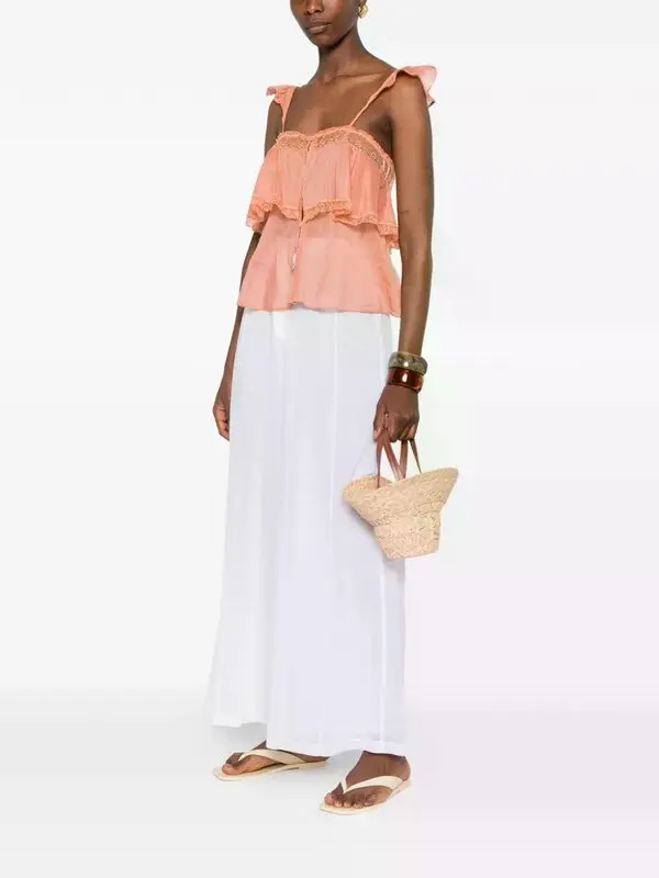 FORTE_FORTE Ruffled-detail Blouse