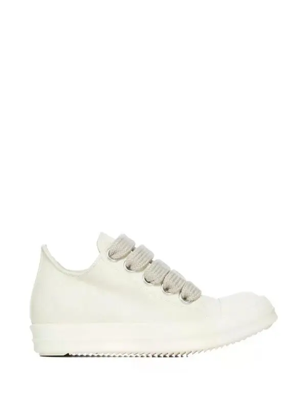 Rick Owens Eyelet Laced Flat Shoes - Neutrals