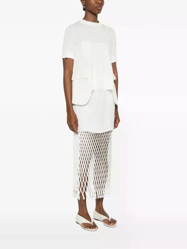 Sacai Short-sleeve T-shirt With Pockets