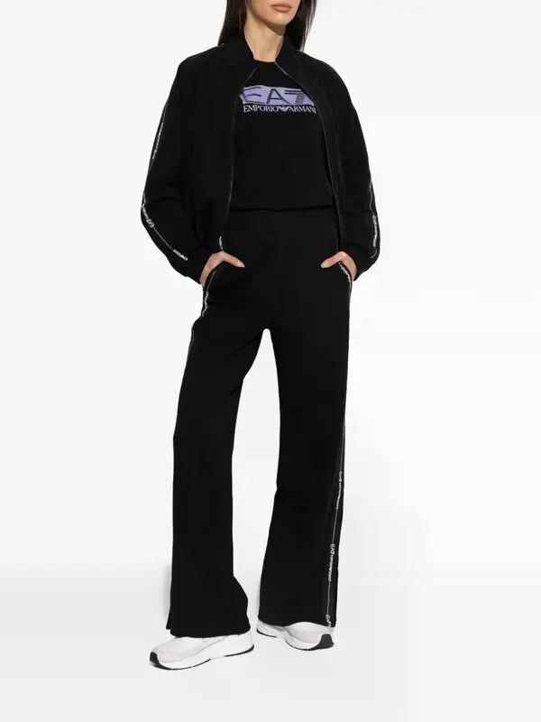 EA7 Sequin-logo T-shirt