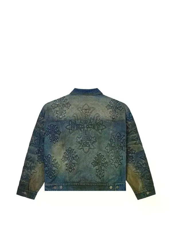 VALE FOREVER Cross Denim Jacket