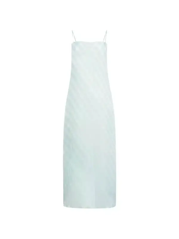 Auralee Jacquard Midi Dress