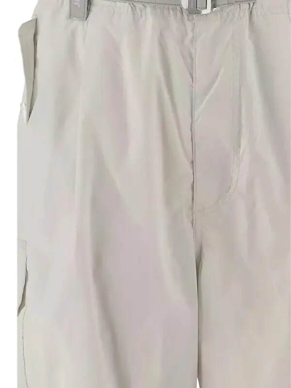 AND WANDER Belted Wide-leg Cargo Trousers