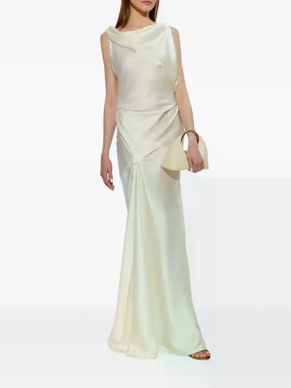 Victoria Beckham Posy Sleeveless Maxi Dress