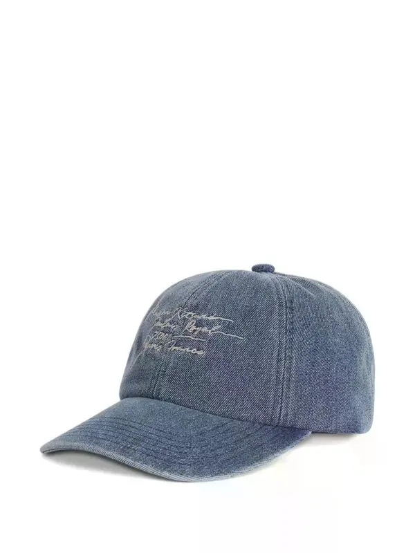 Maison Kitsuné Embroidery Baseball Cap