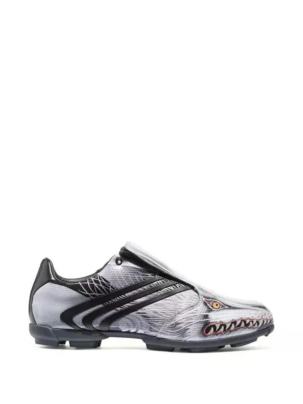 Y3 Eagle-print Sneakers - Grey
