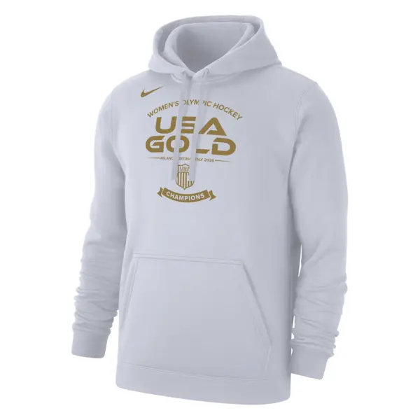 Nike Usa Olympic Team Fleece Hoodie - White