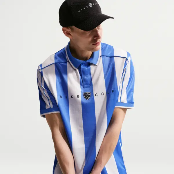 Nike Fairway Fresh Dri-fit Loose Short-sleeve Golf Polo - Blue