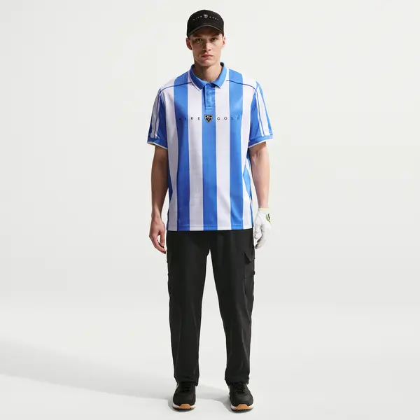 Nike Fairway Fresh Dri-fit Loose Short-sleeve Golf Polo - Blue