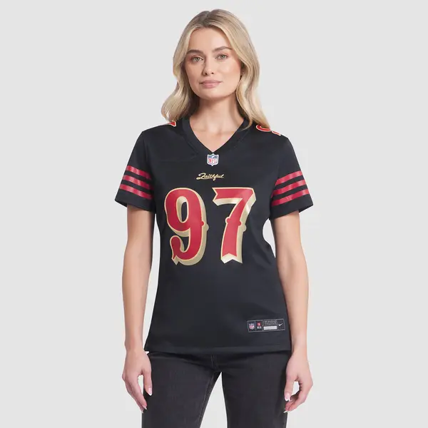 Nike Nick Bosa San Francisco 49ers Rivalries Collection Nfl Game Jersey - Black