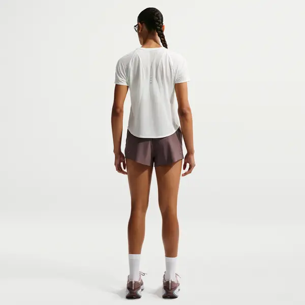 Nike Swift Dri-fit Mid-rise 2.5" Brief-lined Running Shorts - Purple