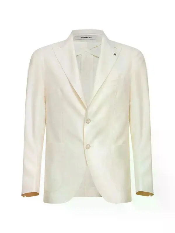 Tagliatore Peak Lapel Two-button Blazer
