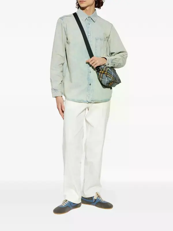 SAMSOE SAMSOE Sadamon Pocket Buttoned Shirt - Blue