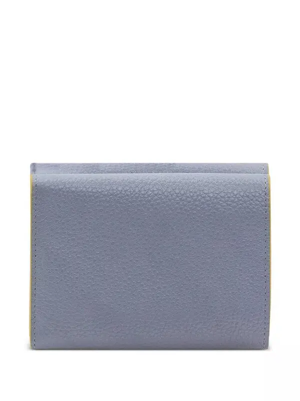 Marni Trifold Leather Wallet - Blue