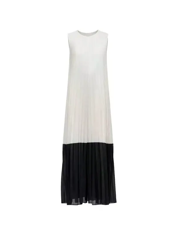 OSKLEN Sleeveless Pleated Jumpsuit - White