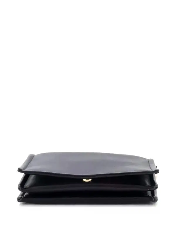 Valentino Garavani Vlogo Chain Leather Mini Clutch Bag