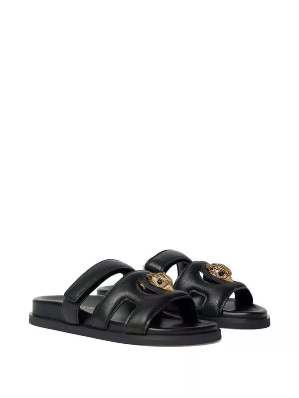 Kurt Geiger London Meena Eagle Flat Slide Sandals