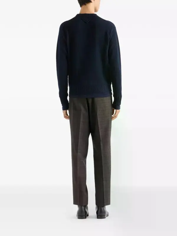 Prada Cashmere Crew-neck Sweater
