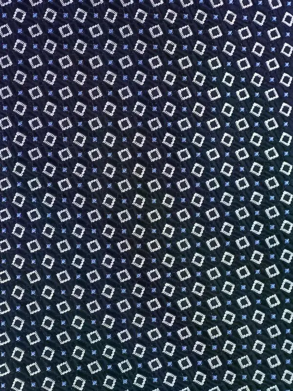 Canali Patterned Neck Tie - Blue