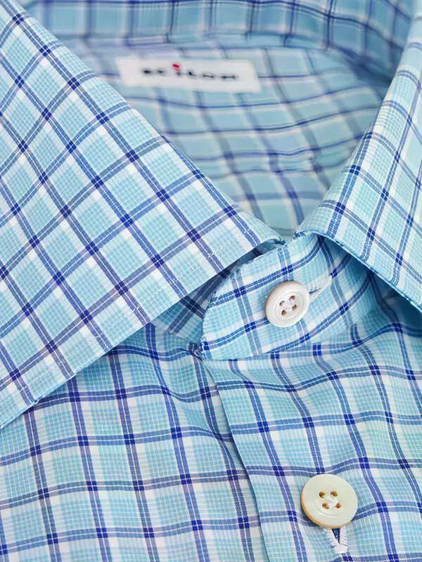 Kiton Checked Shirt