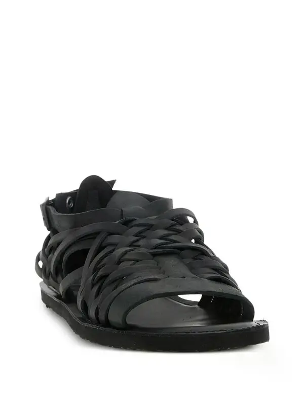 Yohji Yamamoto Braided Leather Sandals