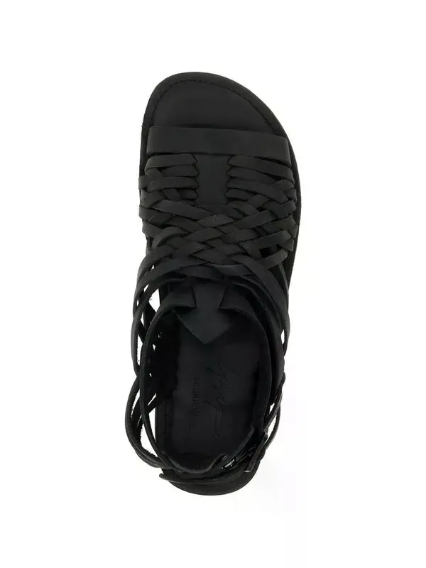 Yohji Yamamoto Braided Leather Sandals