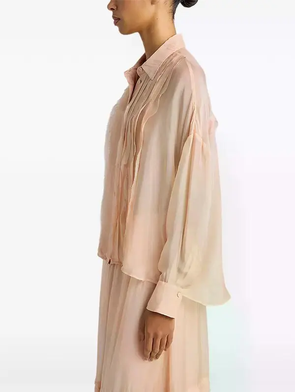 Momoni Raw Cut Bib Shirt