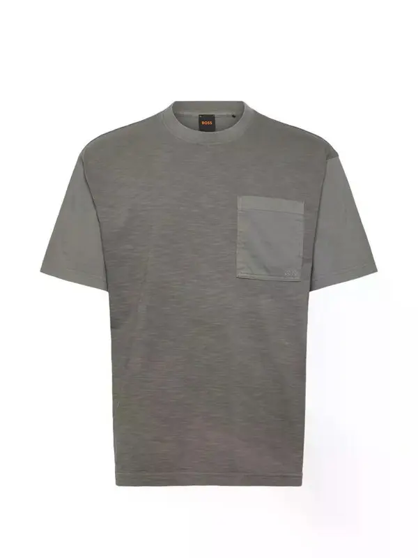 BOSS Pocket Short-sleeves T-shirt - Grey