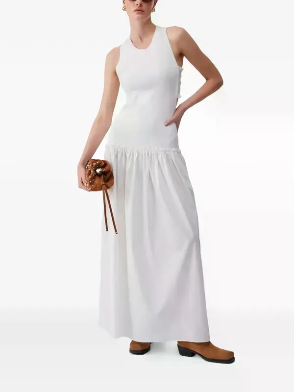 Liu Jo Long Dress With Cut-out Detailing - Brown
