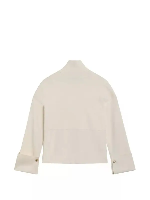 Max Mara Zip-up Cardigan - Neutrals