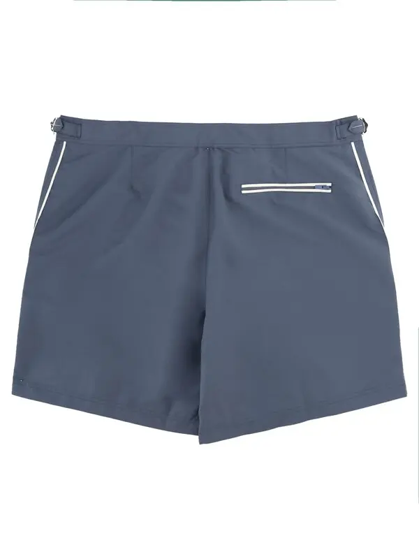Brunello Cucinelli Costume Da Bagno Con Logo - Blue