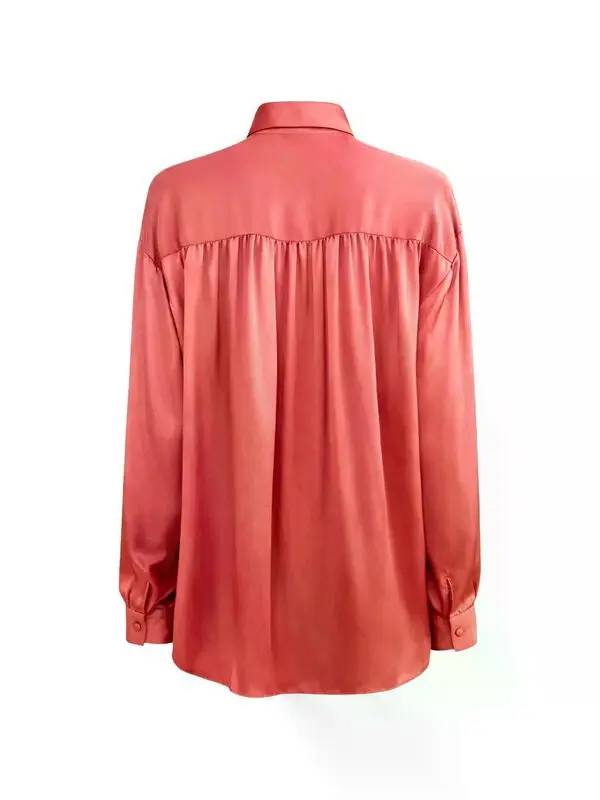 Ulla Johnson Gesture Colla Shirt - Red
