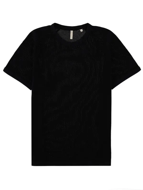 SUNFLOWER T-shirt Traforata - Black