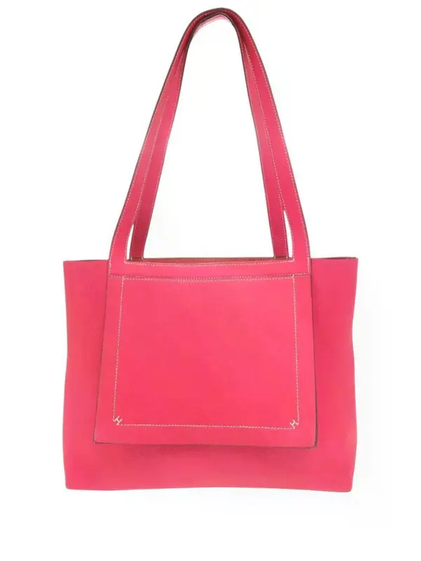 Hermès 2021 Clemence Cabasellier 31 Tote Bag - Pink