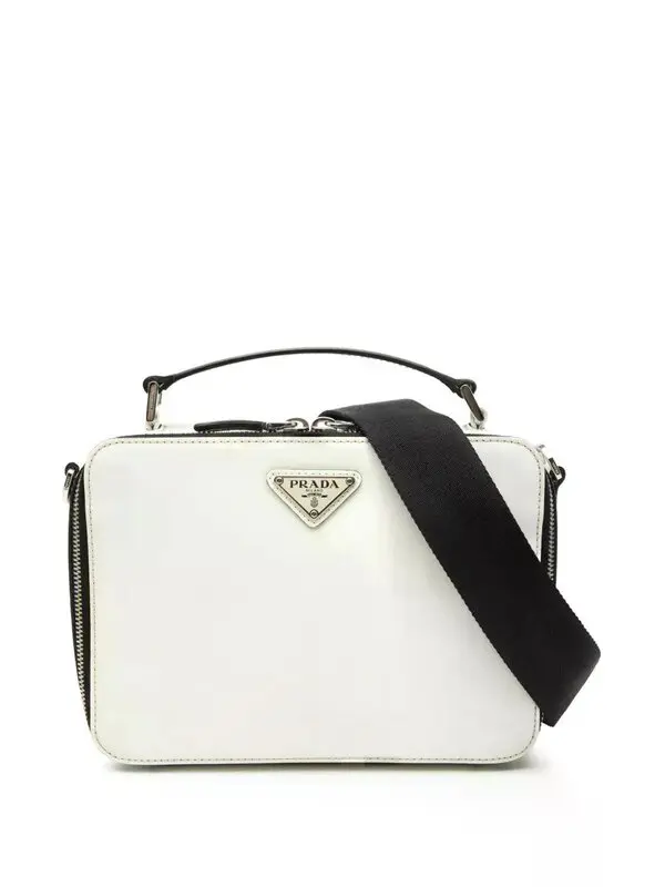 Prada 2013-2025 Medium Saffiano Brique Satchel