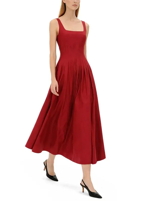 Max Mara Cotton Midi Dress
