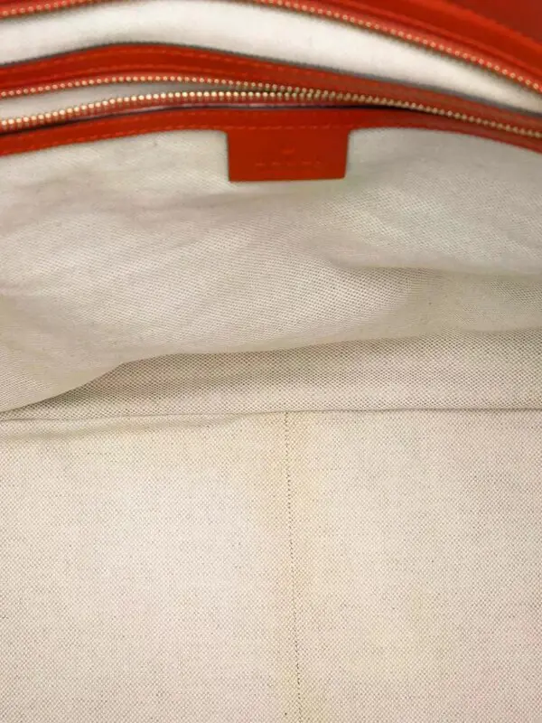 Gucci Ssima Bree Tote Bag - Orange