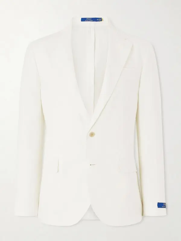 Polo Ralph Lauren Linen Suit Jacket - Neutrals