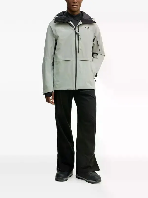 Oakley Insulated Hooded Ski Jacket - Grey