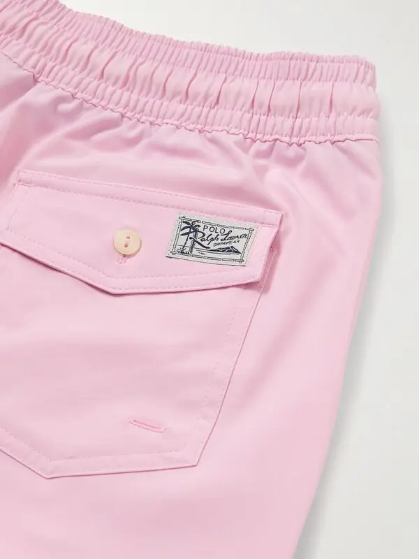 Polo Ralph Lauren Traveller Straight-leg Swim Shorts - Pink