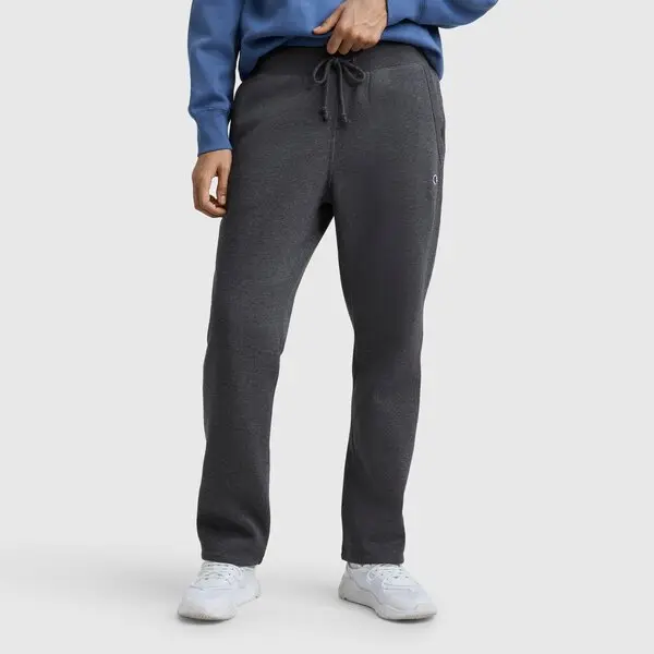 Champion Midweight Straight Hem Sweatpants - Granite Heather