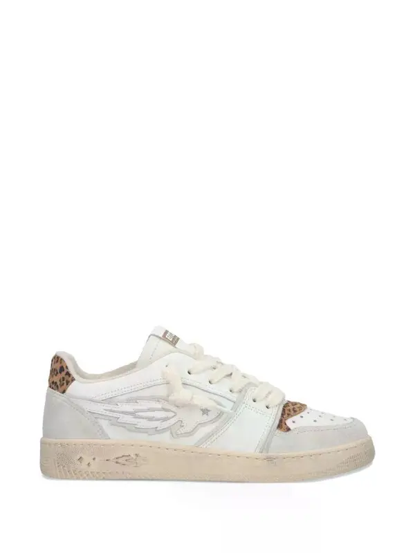 ENTERPRISE JAPAN Leopard Detail Sneakers