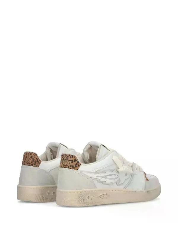 ENTERPRISE JAPAN Leopard Detail Sneakers