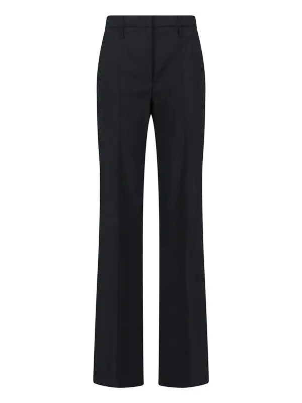 Sportmax Virgin Wool Trousers - Black
