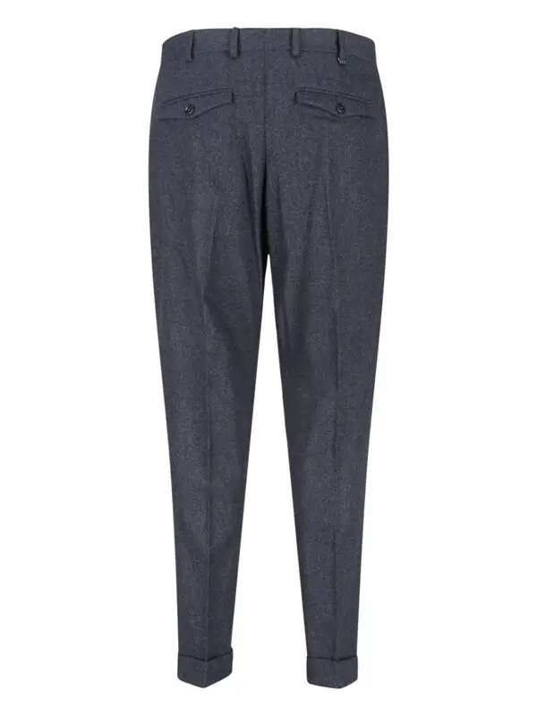 Sportmax Virgin Wool Trousers - Gray